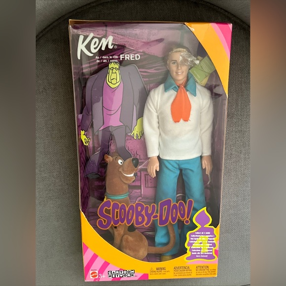 Mattel | Toys | Barbie Ken Fred Scooby Doo Doll New In Box | Poshmark